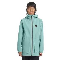Funktionsparka Jack Wolfskin "TERRAVIEW 2L PARKA W", Damen, Gr. XS, gr&uuml;n (soft, jade), Obermaterial: 100% POLYESTER. Futter: 100% POLYESTER, Jacken