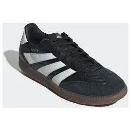 Fu&szlig;ballschuh Adidas PERFORMANCE "PREDATOR FREESTYLE IN", Herren, Gr. 39, schwarz-wei&szlig; (core schwarz, cloud wei&szlig;, gold metallic), Leder, Synthetik, Schuhe Fu&szlig;ballschuh, geeignet als Hallenschuhe
