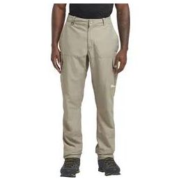 Trekkinghose Jack Wolfskin "BARRIER PANT M", Herren, Gr. 46, Normalgr&ouml;&szlig;en, grau (stone), Obermaterial: 46% Polyamid, 27% Lyocell, 27% Modal. Futter: 100% Polyester, Hosen Trekkinghose