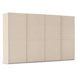 Schwebet&uuml;renschrank Rauch "Kleiderschrank Schrank Garderobe Schlafzimmerschrank SCALE-LINE", beige (champagner), B:360cm H:223cm T:68cm, Holzwerkstoff, Schr&auml;nke, Schwebet&uuml;renschrank, edle Optik mit Bauchbinde in Korpusfarbe Dekorfront MADE IN GERMANY