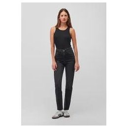 Mom-Jeans Mavi "STAR", Damen, Gr. 29, L&auml;nge 29, schwarz (schwarz smoke denim), 99% Baumwolle, 1% Elasthan, gerade lang, Jeans, Slim Mom Jeans