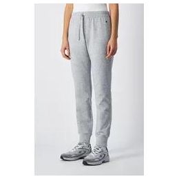 Jogginghose Champion, Damen, Gr. XXL (50/52), N-Gr, grau (noxm), Obermaterial: 92% Baumwolle, 8% Elasthan, Hosen Jogginghose