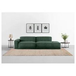 Big-Sofa Trendmanufaktur "Braga, mit hochwertigem Kaltschaum, Megasofa, in Cord erh&auml;ltlich", gr&uuml;n (winter moss), B:277cm H:72cm T:107cm, 88% Polyester, 12% Polyacrl, Sofas, Big-Sofa, modernes Big-Sofa, Couch mit hohem Sitzkomfort, 277/72/107 cm (B/H/T)