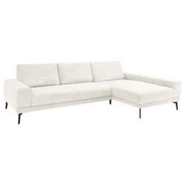 Ecksofa "SO 3600 optimaler Sitzkomfort in Federkern o. Kaltschaum, 2 Sitzh&ouml;hen", wei&szlig; (kama natur), B:293cm H:87cm T:180cm, 100% Polyester, SET ONE BY Musterring, Sofas, Ecksofa, Sitzh&ouml;he 42 cm, Kaltschaum, B 293 x T 180 cm, Kama natur