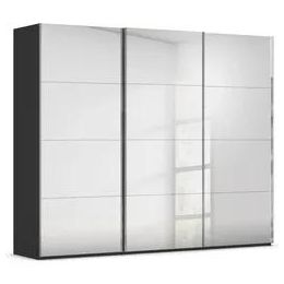 Schwebet&uuml;renschrank Rauch "Kleiderschrank Schrank Garderobe Schlafzimmerschrank SCALE-FYRA", schwarz, B:271cm H:223cm T:68cm, Holzwerkstoff, Schr&auml;nke, Schwebet&uuml;renschrank, edle viergeteilte T&uuml;ren, Spiegelfront und viele Farben MADE IN GERMANY