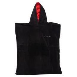 Badeponcho Quiksilver "Hoody Towel", Kinder, schwarz (jet schwarz), Obermaterial: 100% Walkfrottier;, Hausm&auml;ntel