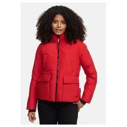 Winterjacke Marikoo "Morinaa", Damen, Gr. S, rot (salsa rot), Obermaterial: 100% Polyester; Innenseite: 100% Polyester; Futter: 100% Polyester; Wattierung: 100% Polyester, Jacken Winterjacke, mit gro&szlig;er Kapuze
