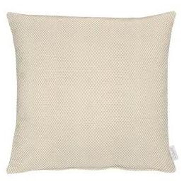 Dekokissen Apelt "Miles", beige, B:45cm H:5cm L:45cm, Obermaterial: 100% Polyester. F&uuml;llung: 100% Polyester, Dekokissen_Sitzkissen_Kissenh&uuml;llen