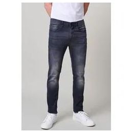 Slim-fit-Jeans Blend "JET MULTIFLEX", Herren, Gr. 33, L&auml;nge 32, schwarz (washed schwarz), Denim/Jeans, Obermaterial: 91% Baumwolle, 7% Polyester, 2% Elasthan, clean, slim fit lang, Jeans Slim-fit-Jeans, Baumwollmischung, slim fit