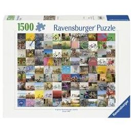Puzzle Ravensburger "99 Fahrr&auml;der und mehr...", bunt, Puzzles, KinderB:80cm H:60cm, Pappe, Made in Germany, B:80cm H:60cm