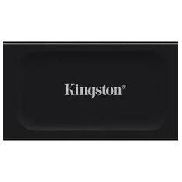 Kingston externe SSD "2TB XS1000 External USB 3.2 Gen 2 Portable Solid State Drive", ohne farbbezeichnung, B:12cm H:2,5cm T:8cm, Festplatten