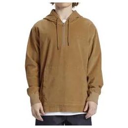 Kapuzensweatshirt DC Shoes "Belview", Herren, Gr. S, beige (incense), Obermaterial:98% Walkfrottier, 2% Elasthan;, Sweatshirts
