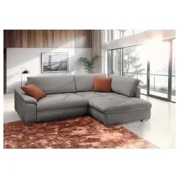 Ecksofa exxpo - SOFA FASHION "Casa Grande inkl. Bettfunktion & Bettkasten, bequem", beige (taupe, rust), B:268cm H:90cm T:178cm, Sofas, Ecksofa, Breite 268cm, L-Form, guter Sitzkomfort, gro&szlig;e Liegefl&auml;che