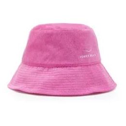 Fischerhut Venice Beach "Bucket Hat", Damen, pink, Kunstfaser, unifarben, H&uuml;te, Sommerhut, Kopfbedeckung aus Frottee