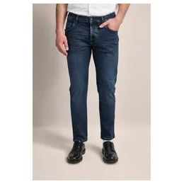 5-Pocket-Jeans Bugatti "Basic Essentials", Herren, Gr. 31, L&auml;nge 32, blau (dunkelblau), 92% Baumwolle, 6% Polyester, 2% Elasthan, Jeans 5-Pocket-Jeans, Flexcity-Stretch