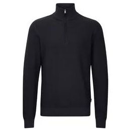 Troyer Blend "Troyer BHPullover", Herren, Gr. M, schwarz, Feinstrick, Obermaterial: 100% Baumwolle CO., unifarben, normal, Pullover Troyer