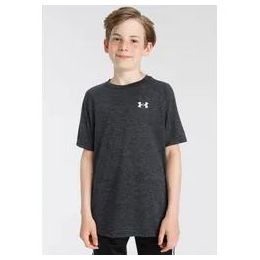T-Shirt Under Armour "TECH", Jungen, Gr. S, schwarz, Obermaterial: 100% Polyester, Rundhals, Shirts T-Shirt, lockere Passform, Rundhalsausschnitt, leichtes Material