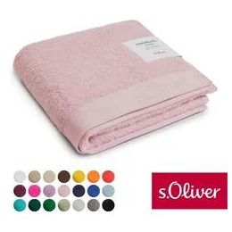 Handtuch s.Oliver "s.Oliver, Premium Qualit&auml;t, 600 gr/m2, auch als Sets erh&auml;ltlich", rosa (rose), B:50cm L:100cm, Walkfrottier, Baumwolle, Handt&uuml;cher, gro&szlig;e Farbauswahl, auch als Duschtuch, Waschhandschuh, G&auml;stetuch
