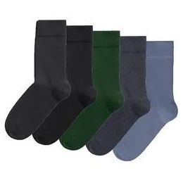 Bj&ouml;rn Borg Kurzsocken BJ&Ouml;RN BORG "Socken 5er Pack", Herren, Gr. 36-40, bunt (mehrfarbig), Obermaterial: 78% Baumwolle CO. 20% Polyamid PA. 2% Elasthan EL., Socken