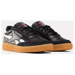 Sneaker Reebok CLASSIC "CLUB C REVENGE VINTAGE", Herren, Gr. 42, schwarz-wei&szlig; (schwarz, wei&szlig;, gum), Leder, Synthetik, Schuhe Sneaker