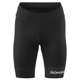 Fahrradhose Gonso "Essential Shorts Kit W", Damen, Gr. 34, Normalgr&ouml;&szlig;en, schwarz, 78% Polyamid, 22% Elasthan, Hosen Fahrradhose, Formbest&auml;ndig, strapazierf&auml;hig, hohe Bewegungsfreiheit