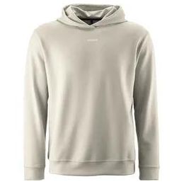 Hoodie Gonso "OffBike Hoodie", Herren, Gr. XS, grau (hellgrau), 45% Polyester, 25% Modal, 25% Baumwolle, 5% Elasthan, Rundhals, Sweatshirts Hoodie, Gonso-Crew Sweatshirt mit Logo, Lockere Passform