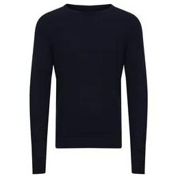 Rundhalspullover Casual Friday "Strickrundhalspullov CFKarlo", Herren, Gr. XXL, blau (navy blazer), Obermaterial: 100% Baumwolle CO., Pullover Rundhalspullover