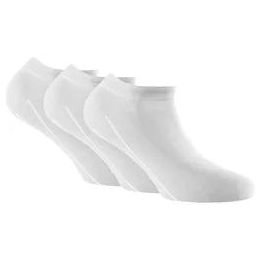Sneakersocken Rohner SOCKS "Socken sneaker 3-er pack 3er Pack", Herren, Gr. 43-46, wei&szlig;, Obermaterial: 75% Baumwolle CO. 23% Polyamid PA. 2% Elasthan EL., Socken Sneakersocken