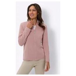 Strickjacke Classic Basics, Damen, Gr. 44, lila (hortensie), 100% Polyacryl, unifarben, Strickjacken Strickjacke