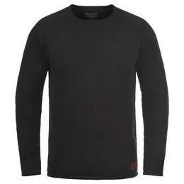 Strickfleece-Pullover Blend "Strickpullover BHJohn", Herren, Gr. XL, schwarz, Obermaterial: 100% Baumwolle CO., Pullover