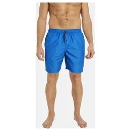 Badeshorts Jan Vanderstorm "Badeshort JOCKE", Herren, Gr. XXL, weit, blau (royal blau), Obermaterial: 100% Polyester COOLMAX PES(Coolmax)., Badehosen Badeshorts