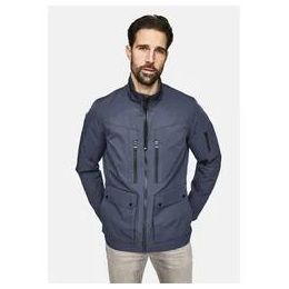 Outdoorjacke NEW CANADIAN "shape memory", Herren, Gr. 62, blau (dunkelblau), 100% Polyester, unifarben, normal, Jacken Outdoorjacke, mit praktischer Armtasche