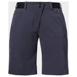 Sch&ouml;ffel Shorts SCH&Ouml;FFEL "Shorts Style Keitele WMS", Damen, Gr. 40, Normalgr&ouml;&szlig;en, blau (8820, blau), Oberstoff: 88% Polyester, 12% Elasthan, Hosen Shorts