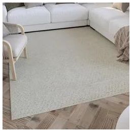 Wollteppich Wecon Home "Hamptons THIRTYFIVE", beige (creme wei&szlig;), B:160cm H:15mm L:230cm, Schurwolle, Teppiche, L&auml;ufer, Schurwolle, Kurzflor, Wohn- & Schlafzimmer, strukturiert