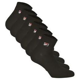 Sneakersocken Fila "Socken 6er Pack", Herren, Gr. 43-46, schwarz, Obermaterial: 75% Baumwolle CO. 23% Polyester PES. 2% Elasthan EL., Socken Sneakersocken