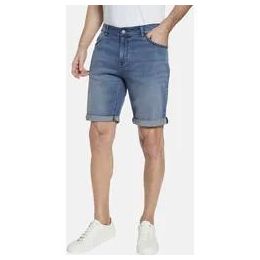Bermudas Babista "Jeansbermuda CARZINI", Herren, Gr. 52, N-Gr, blau, Obermaterial: 98% Baumwolle CO. 2% Elasthan EL., Hosen Bermudas