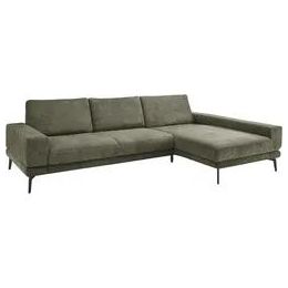 Ecksofa "SO 3600 optimaler Sitzkomfort in Federkern o. Kaltschaum, 2 Sitzh&ouml;hen", gr&uuml;n (kama olive), B:293cm H:87cm T:180cm, 100% Polyester, SET ONE BY Musterring, Sofas, Ecksofa, Sitzh&ouml;he 42 cm, Kaltschaum, B 293 x T 180 cm, Kama olive