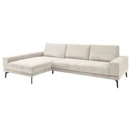 Ecksofa "SO 3600 optimaler Sitzkomfort in Federkern o. Kaltschaum, 2 Sitzh&ouml;hen", beige (kama sand), B:293cm H:87cm T:180cm, 100% Polyester, SET ONE BY Musterring, Sofas, Ecksofa, Sitzh&ouml;he 42 cm, Kaltschaum, B 293 x T 180 cm, Kama sand