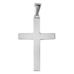 Adelia&acute;s Kettenanh&auml;nger ADELIA ́S "zeitloser Kreuz Anh&auml;nger aus 925 Sterling Silber", silber, Schmuckanh&auml;nger, Damen, Silber 925 (Sterlingsilber), Kettenanh&auml;nger