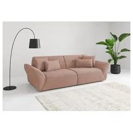 Sit & More Big-Sofa SIT & MORE "Dali", rosa (rose), B:300cm H:91cm T:116cm, 100% Polyester, Sofas, Big-Sofa