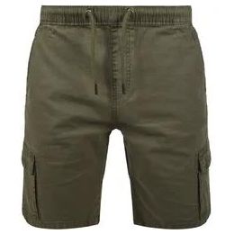 Cargoshorts INDICODE "Cargoshorts IDFrances", Herren, Gr. M, N-Gr, gr&uuml;n (army), Web, Obermaterial: 98% Baumwolle CO. 2% Elasthan EL., regular fit kurz, Hosen