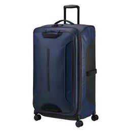 Weichgep&auml;ck-Trolley Samsonite "ECODIVER, verschiedene Gr&ouml;&szlig;en und Farben", Gr. B/H/T: 47cm x 79cm x 32cm 117 l, blau (blau nights), Nylon, Polyester, Basic, Koffer, Koffer Reisegep&auml;ck Weichgep&auml;ck-Koffer Fronttasche