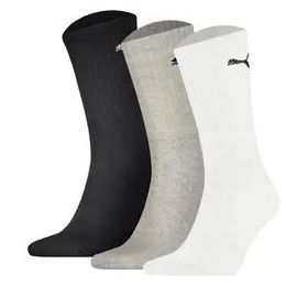 Kurzsocken Puma "Socken 3er Pack", Herren, Gr. 43-46, bunt (mehrfarbig), Obermaterial: 65% Baumwolle CO. 28% Polyester PES. 5% Polyamid PA. 2% Elasthan EL., Socken
