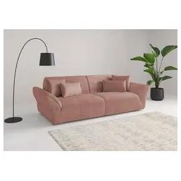 Sit & More Big-Sofa SIT & MORE "Dali", rosa (rose), B:300cm H:91cm T:116cm, 100% Polyester, Sofas, Big-Sofa