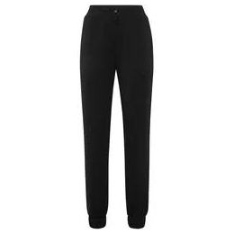 Jogginghose Plein Sport "Jogginghose", Damen, Gr. L, US-Gr&ouml;&szlig;en, schwarz (02, schwarz), Obermaterial: 48% Polyester, 24% Baumwolle, 23% Modal, 5% Elasthan, Hosen Jogginghose