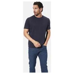 T-Shirt Babista "Doppelpack T-Shirt BELLAVONTO", Herren, Gr. L, blau (dunkelblau), Obermaterial: 100% Baumwolle CO., regular fit normal, Rundhals, Shirts T-Shirt, aus reiner Baumwolle