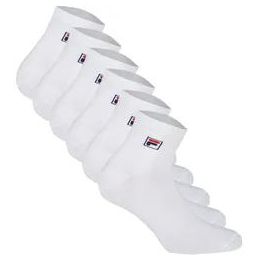 Sneakersocken Fila "Socken 6er Pack", Herren, Gr. 43-46, wei&szlig;, Obermaterial: 75% Baumwolle CO. 23% Polyester PES. 2% Elasthan EL., Socken Sneakersocken