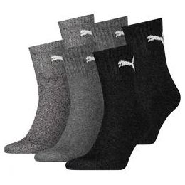 Kurzsocken Puma "Socken 6er Pack", Herren, Gr. 43-46, grau, Obermaterial: 78% Baumwolle CO. 18% Polyester PES. 2% Polyamid PA. 2% Elasthan EL., Socken