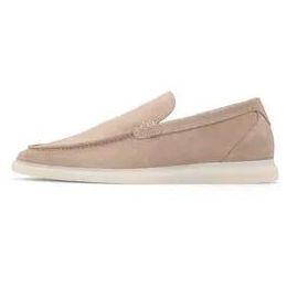 Loafer Henry Stevens "Elia L1", Herren, Gr. 46, beige, Leder, Schuhe Loafer