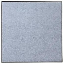 Fu&szlig;matte Salonloewe Gr. 2, grau (silbergrau), B:115cm H:7mm L:115cm, Polyamid, Teppiche, Fu&szlig;matte